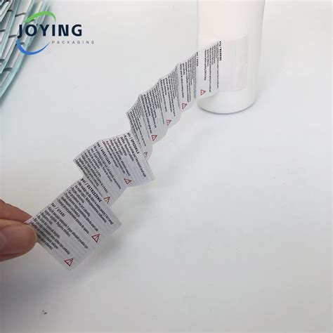 China Adhesive Leaflet Labels Suppliers Manufacturers Factory Direct