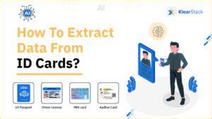 How To Extract Data From ID Cards Driver License Passport Etc