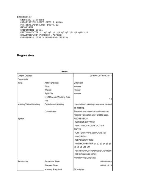 Normal Pdf Errors And Residuals Dependent And Independent Variables