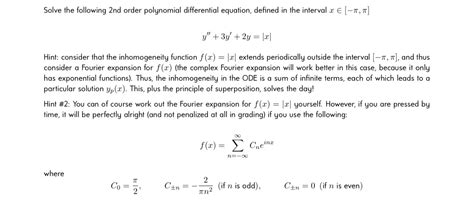 Solve The Following 2 ﻿nd Order Polynomial