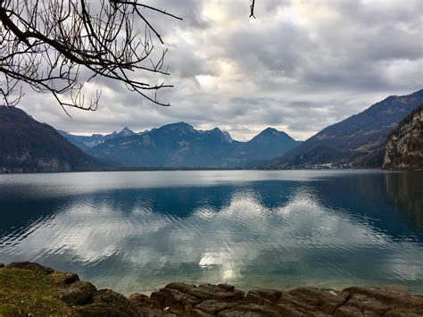 Weesen, Switzerland [1334x750][OC] : r/EarthPorn