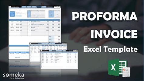 Proforma Invoice Excel Template Proforma Invoice Format