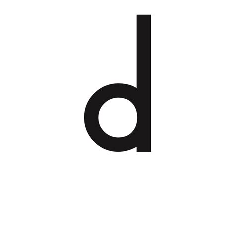 Small Letters And Bubble Alphabet Letter D