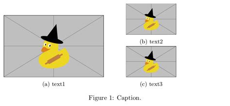floats figure with two columns one subfigure on the first column