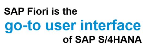 Paving The Way To Sap Fiori Ux For Sap S4hana Sa Sap Community