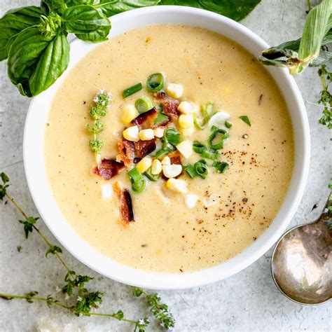 Hearty Corn Chowder Recipe From Scratch Healthy Seasonal Recipes