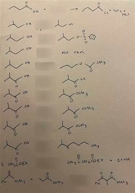 Chapter 17 Rxns Pt 2 Diagram Quizlet