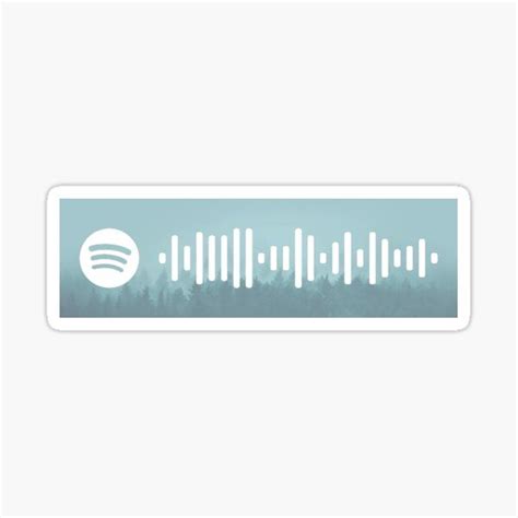Spotify Code Stickers For Sale Spotify Coding Tears For Fears