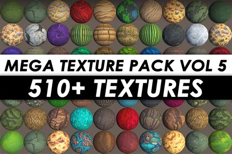 510 Stylized Textures Mega Pack Vol 5 2d Textures And Materials Unity Asset Store