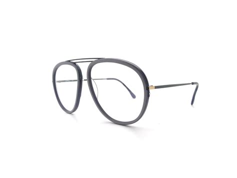 Anglo American Rolling “p” Grey Vintage Aviator Glasses Frame Ed