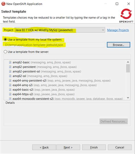 Приложение Java EE 7 в OpenShift 3 с помощью инструментов JBoss CoderLessons com