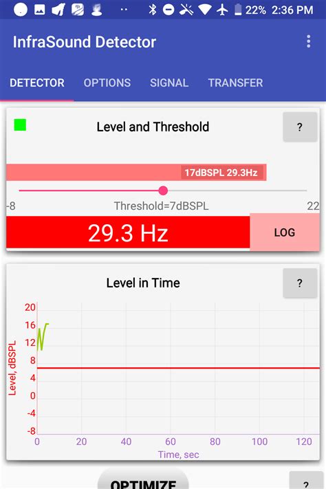 [meter Reports Infrasound] Infrasound Detector App Measured Strong Vibrational Infrasound The