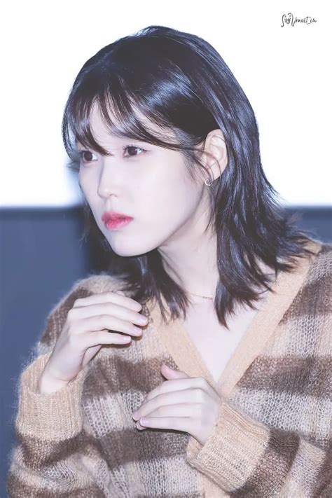 배꼽을 보여주는 청바지 크롭티 아이유 드림 무대인사 움짤 사진 유저방송 엠봉