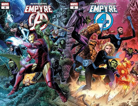 Upcoming Marvel Comics Event Empyre Gets Two New 0 Issue Reveals • Aipt