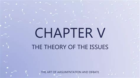 The Art Of Argumentation And Debate Pptx
