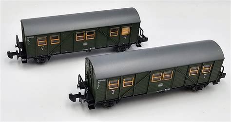 Minitrix N 13331 Model Train Passenger Carriage 2 Two Deutsche