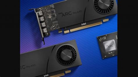 Intel Profesyoneller Için Tasarlanmış Arc Pro Gpuları Piyasaya Sürüyor