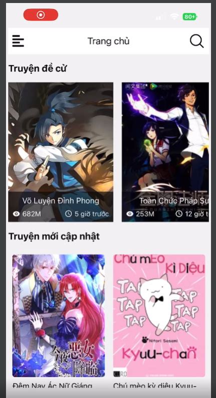 manga react native crawl nettruyen datisekai