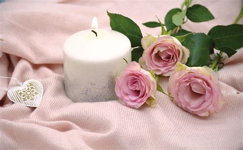 Candle Candlelight Roses - Free photo on Pixabay - Pixabay