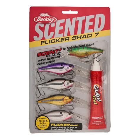 Scented Flicker Shad® Baitfish Pack Berkley Fishing®