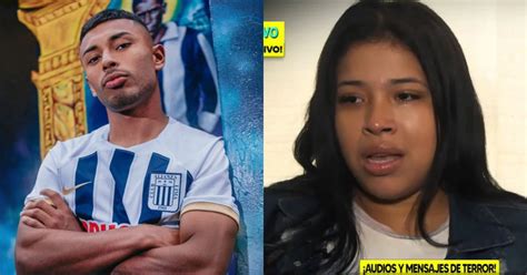 Futbolista Jhamir DArrigo es denunciado por agresión madre de su hija revela audios con