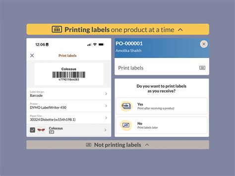 Print Barcode Labels Straight From Inflow Inventory For Mobile