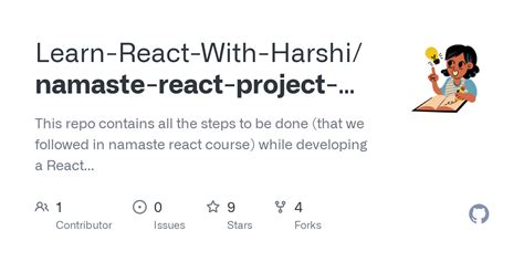 Github Learn React With Harshinamaste React Project Setup Cheatsheet This Repo Contains All
