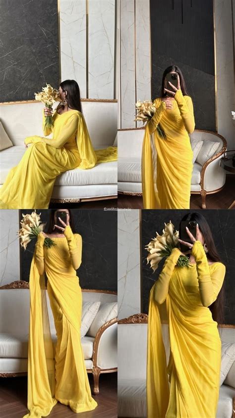 Yellow Saree