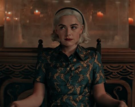 Kiernan Shipka As Sabrina Spellman In Chilling Adventures Of Sabrina