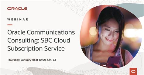Ben Greenberg On Linkedin Join The Experts From Oracle Communications Consulting On January 18 To…