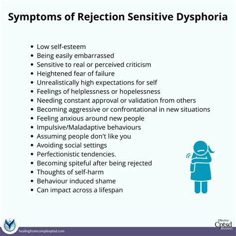 Rejection Sensitive Dysphoria Mental Health Facts Mental And