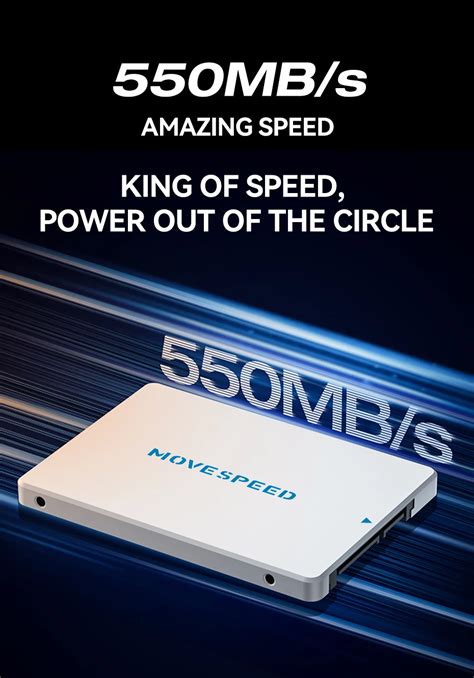 MOVESPEED SATA 3.0 SSD 4TB 2TB 1TB Internal Solid State Drive 128GB 25