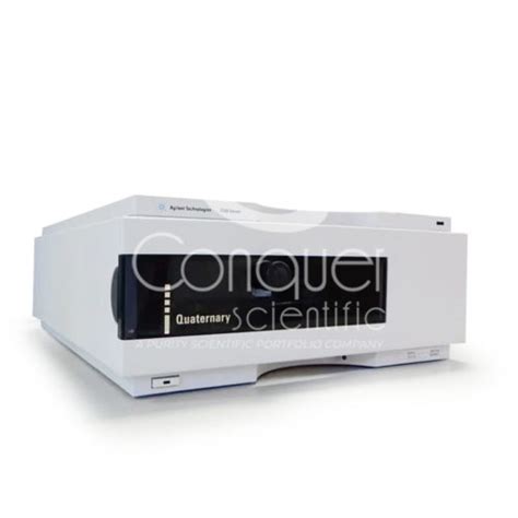 Agilent Infinity Binary Pump G A Conquer Scientific