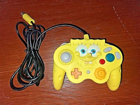 Nintendo Gamecube Spongebob Squarepants Controller Retro Vgames