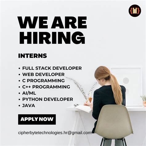 Cipherbyte Technologies On Linkedin Interested Hiring Hiringdevelopers Hiringjobs