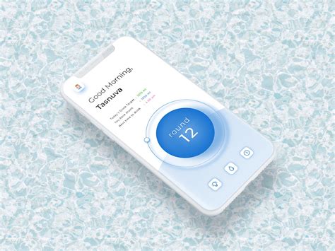 drinking water reminder app ui design on behance
