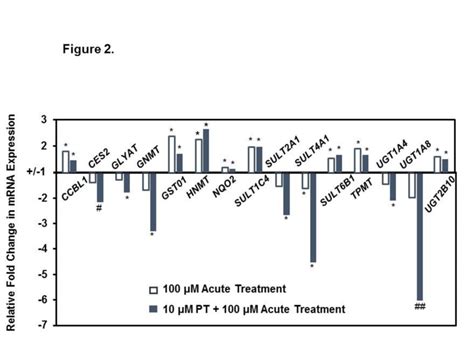 Differential Alteration In Gene Expression Of Phase Ii Metabolizing