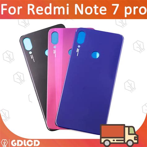 For Xiaomi Redmi Note 7 Pro Back Battery Cover Door Housing Case Rear Repair Parts Shopee