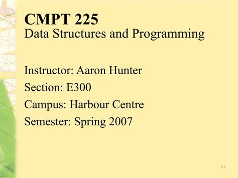 Ppt Cmpt 225 Powerpoint Presentation Free Download Id7100715