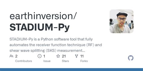 GitHub Earthinversion STADIUM Py STADIUM Py Is A Python Software Tool That Fully Automates