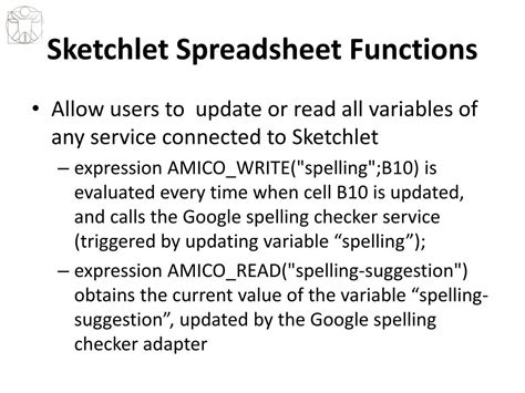 Ppt Sketchlet Tutorial External Spreadsheets Powerpoint Presentation Id 5459166