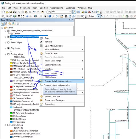 Editing Arcmap Edit Annotation Tool Button Grey Out Geographic