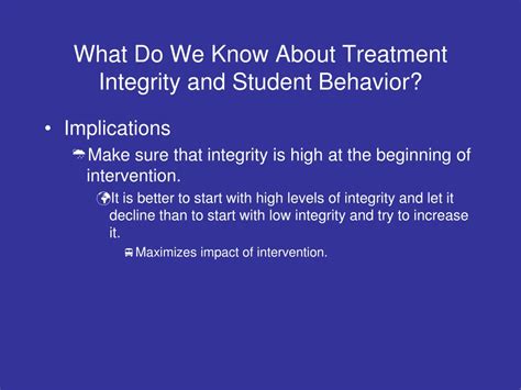 PPT Treatment Integrity A Fundamental Component Of PBS PowerPoint