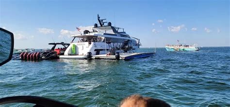 Onlooker Captures Photos Of Yacht With Outrageous Added Features I