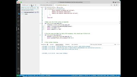 Native Vs Code Experience For Azure Databricks Youtube