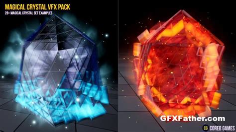 Unreal Engine Magical Crystal Vfx Pack 52 Gfxfather