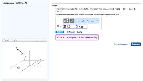 Solved Fundamental Problem 4 16 Part A Determine The