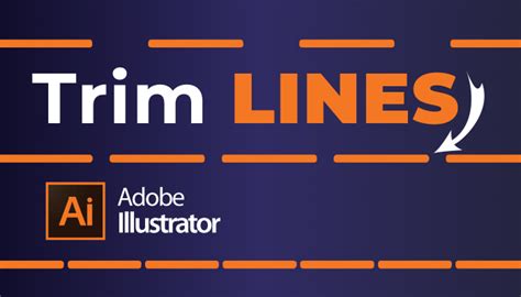 how to trim lines in illustrator
