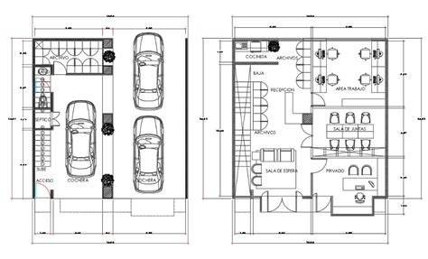 Office Building Furniture Layout Design AutoCAD Drawing Layout Design