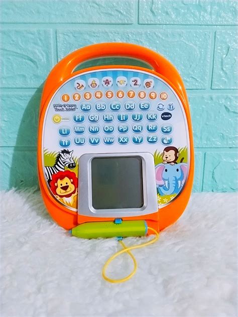 VTech Write And Learn Touch Tablet Hobbies Toys Toys Games On Carousell